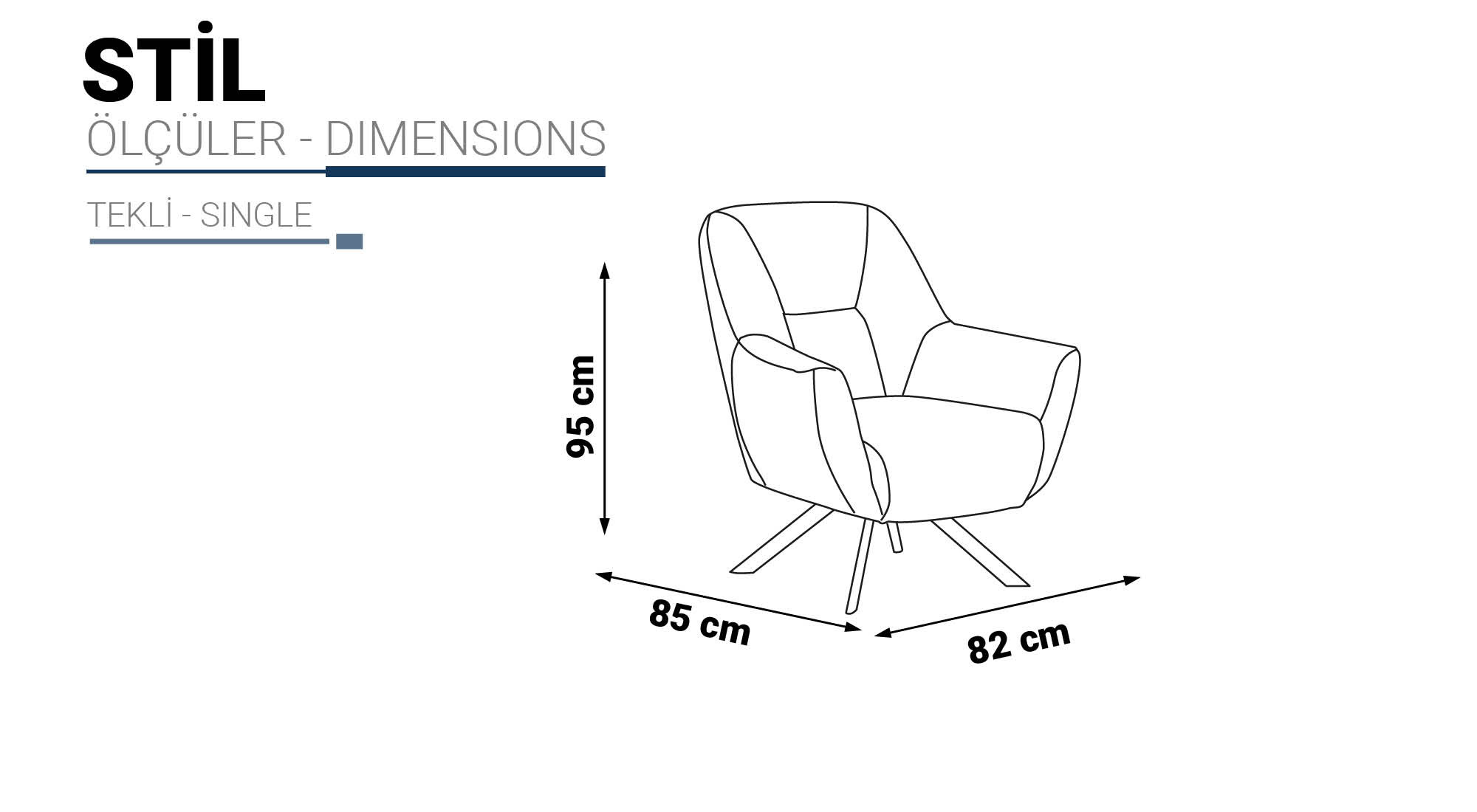 Emirgan Tekli Berjer - Krem